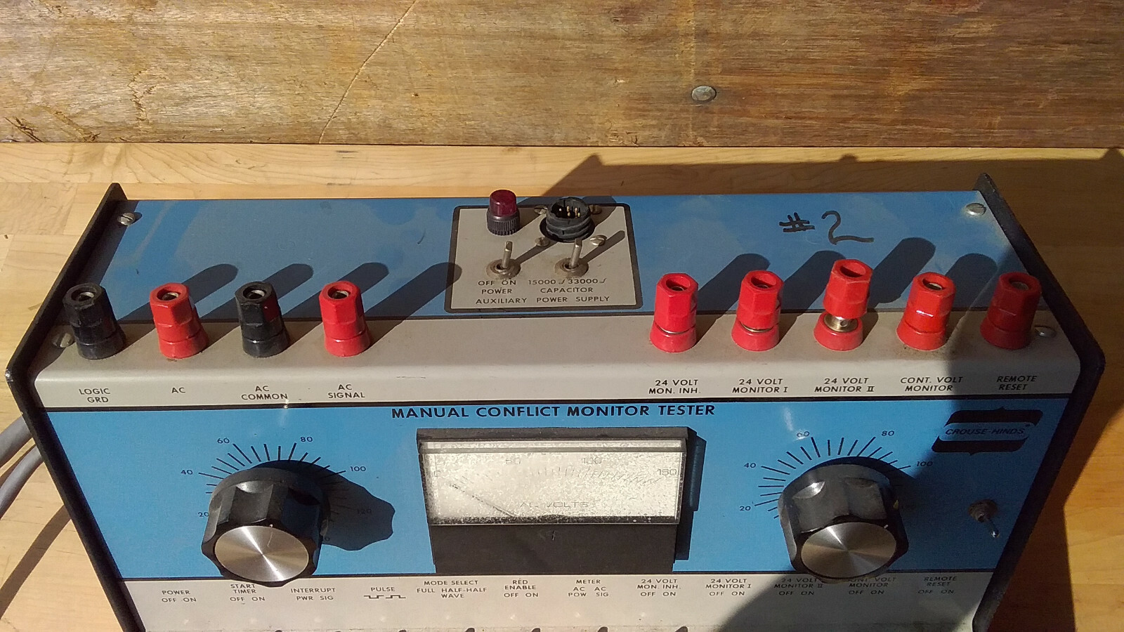 CROUSE HINDS MANUAL CONFLICT MONITOR TESTER GT-TNT152606 | eBay