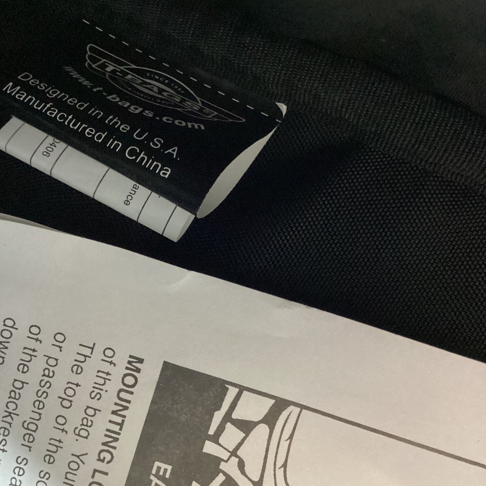 T-Bags Motorcycle Travel Luggage Sissy Bar Bag Backpack Hidden Rain ...