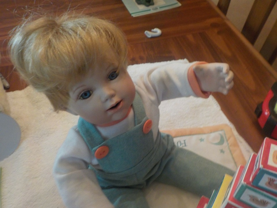 Ashton Drake "MARK DOLL ISSUE FOR THE BIBLE TELLS ME SO ARTIST ROBIN ...