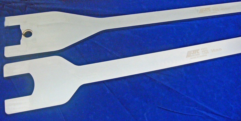 JTC LAND ROVER FAN CLUTCH TOOL SET 36mm and 40mm; LENGTH: 360mm JTC ...