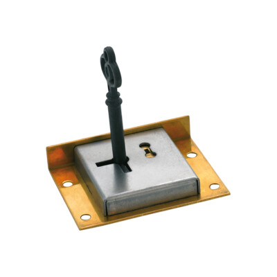 Tradco 4006 Drawer / Till Lock Brass 63x48mm | eBay Australia