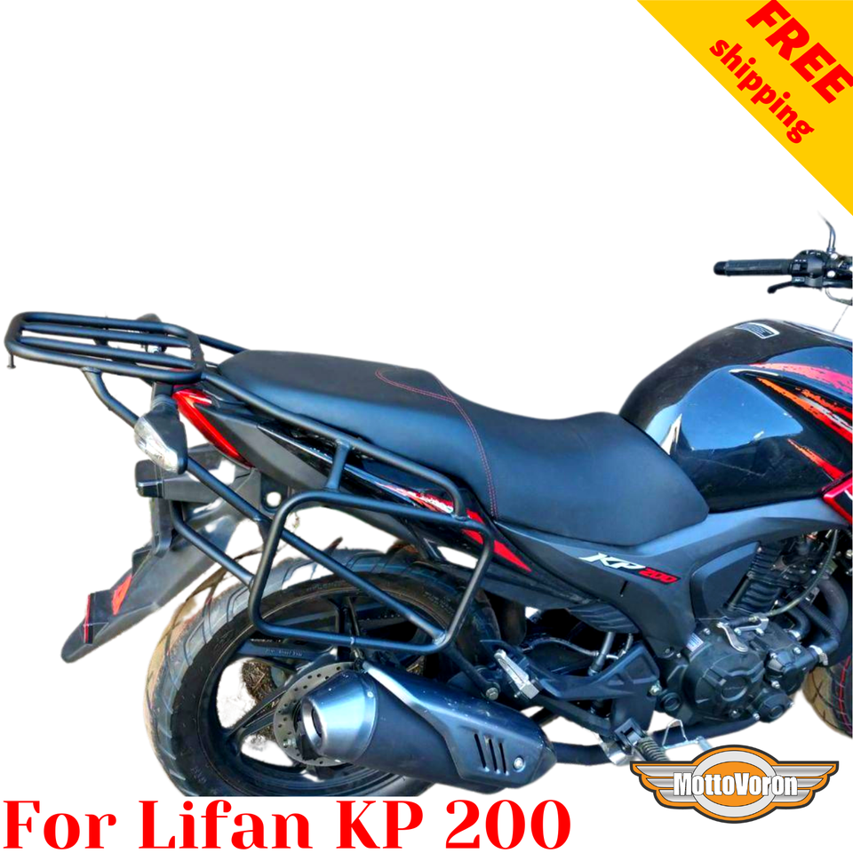 For Lifan KP 200 Luggage rack system Lifan 200cc Side rack for soft ...