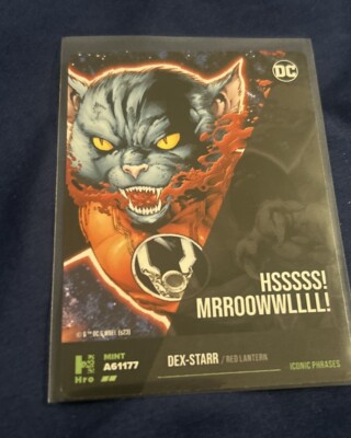 Dex-Starr/Red Lantern DC: Physical Trading Card 2023 CH 3- #A61177 | eBay