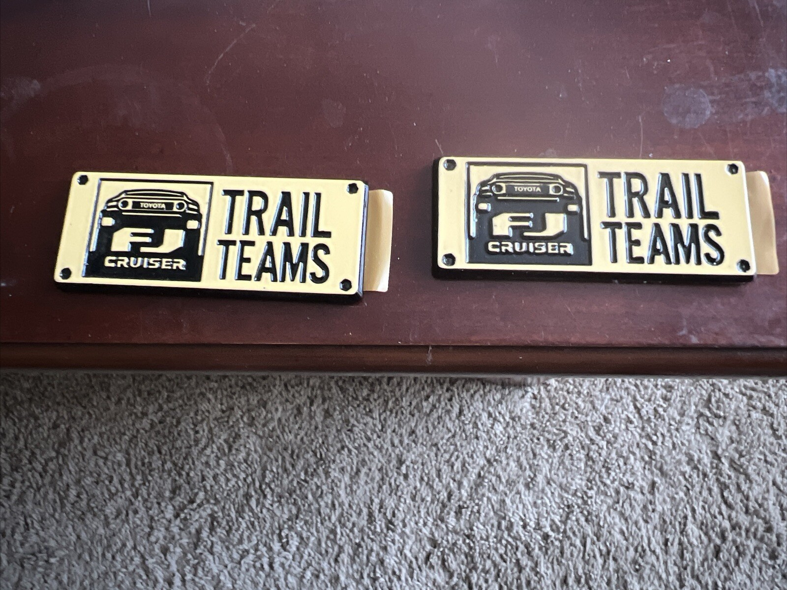 2013 fj cruiser Toyota trail team emblems oem | eBay