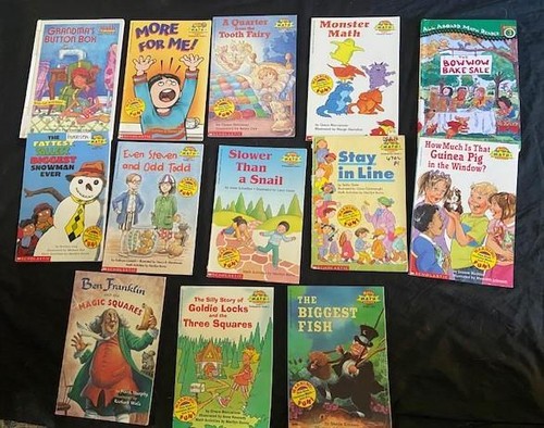 13 CHILDREN HELLO MATH READER PICTURE BOOK LOT elementary teacher ...