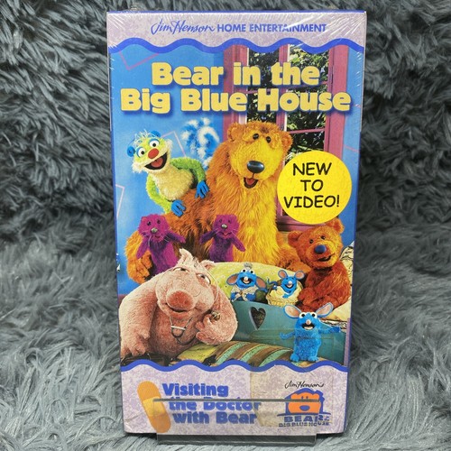 Bear in the Big Blue House - Visiting the Doctor with Bear (VHS, 2000 ...