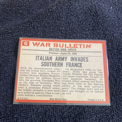 1965 War Bulletin #6 in series. The War-Makers: Hitler and Mussolini | eBay