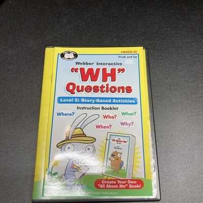 Webber Interactive WH Questions Story-based Activities CD-ROM with ...