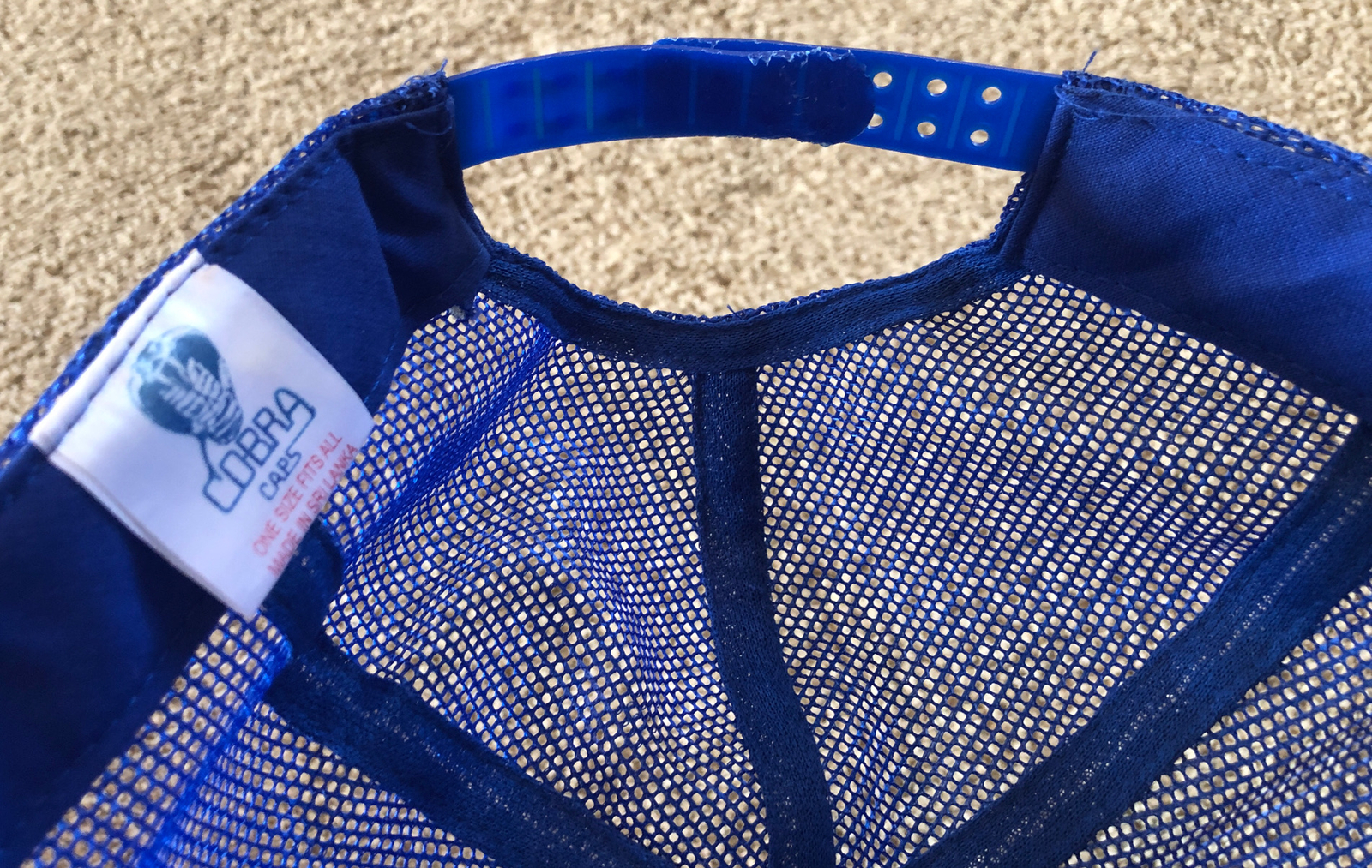 CORNWELL TOOLS Embroidered Logo Hat SnapBack Dad Cap Blue Mesh Cap by ...