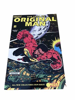 The Saga of Original Man #1 Collector’s Item Issue (Omega 7 Comics) NM ...