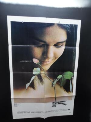 1969 GOODBYE COLUMBUS Folded One Sheet Movie Poster Rom-Com OSU Vintage ...