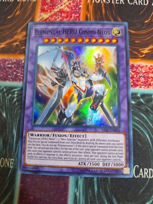 Yu-Gi-Oh! Elemental HERO Cosmo Neos SAST-EN036 Super Rare Unlimited ...