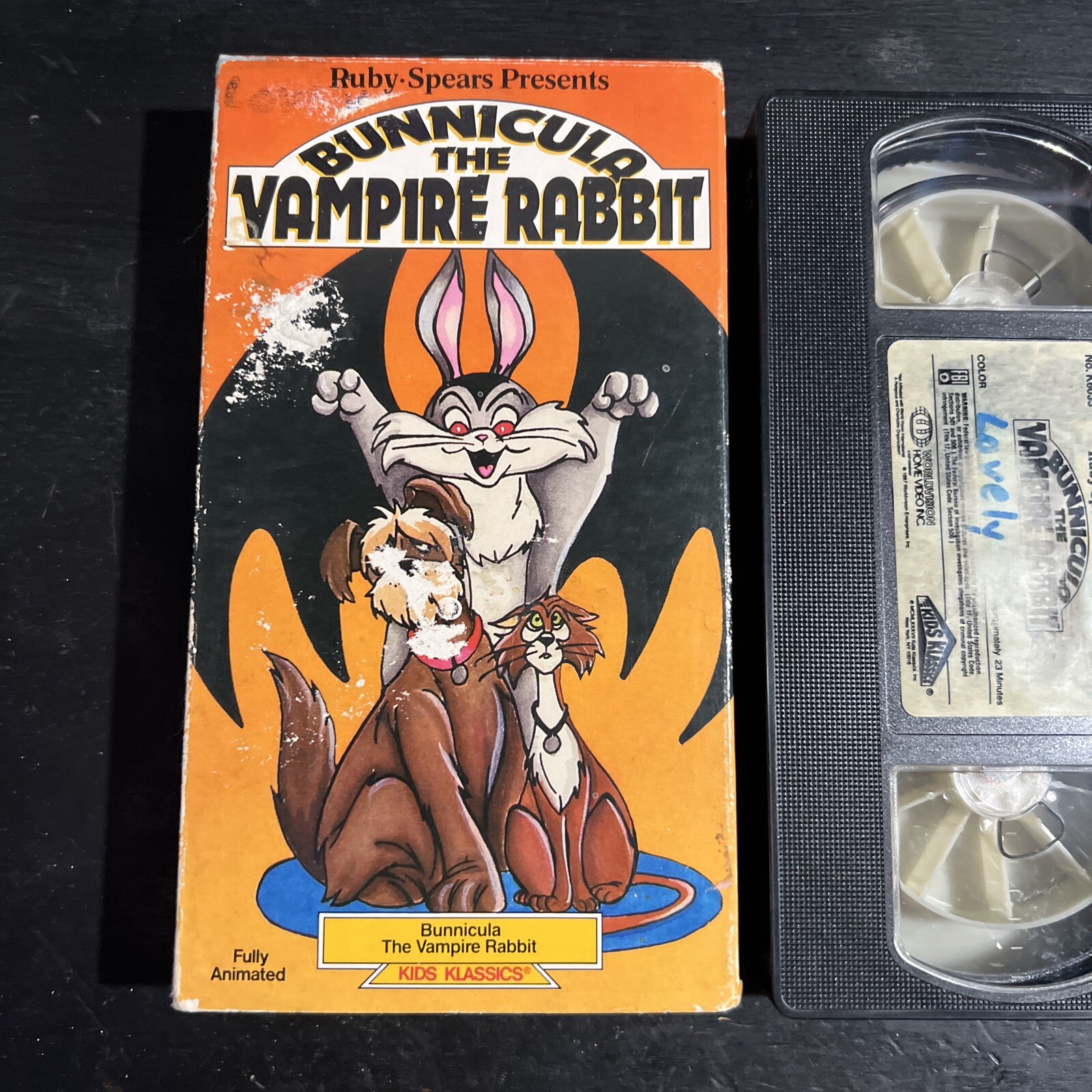 Bunnicula The Vampire Rabbit VHS 1987 Ruby Spears Animation Cartoon ...