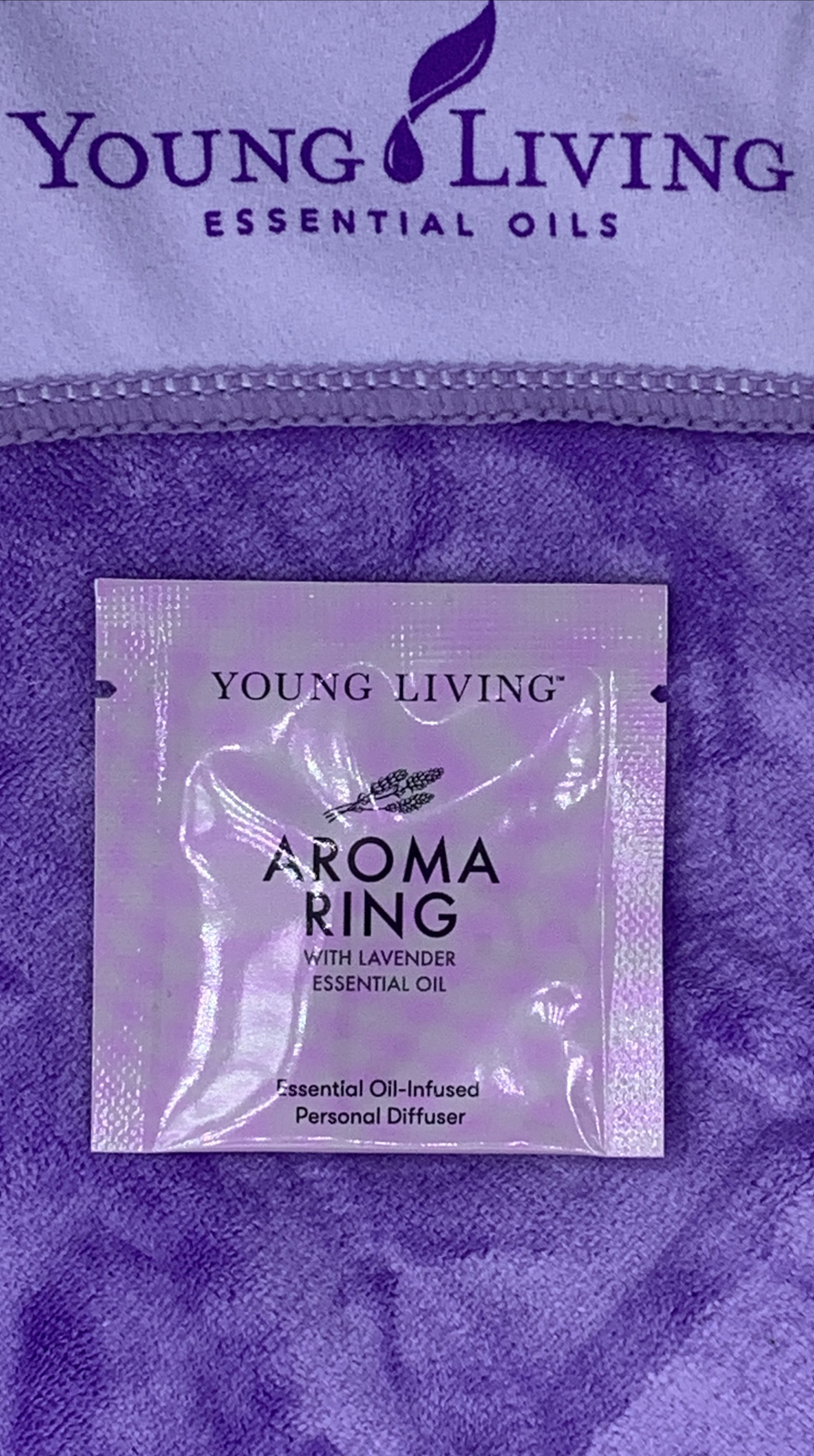 Young Living Aroma Ring with Lavender Essential Oil (1) Sealed Ring | eBay