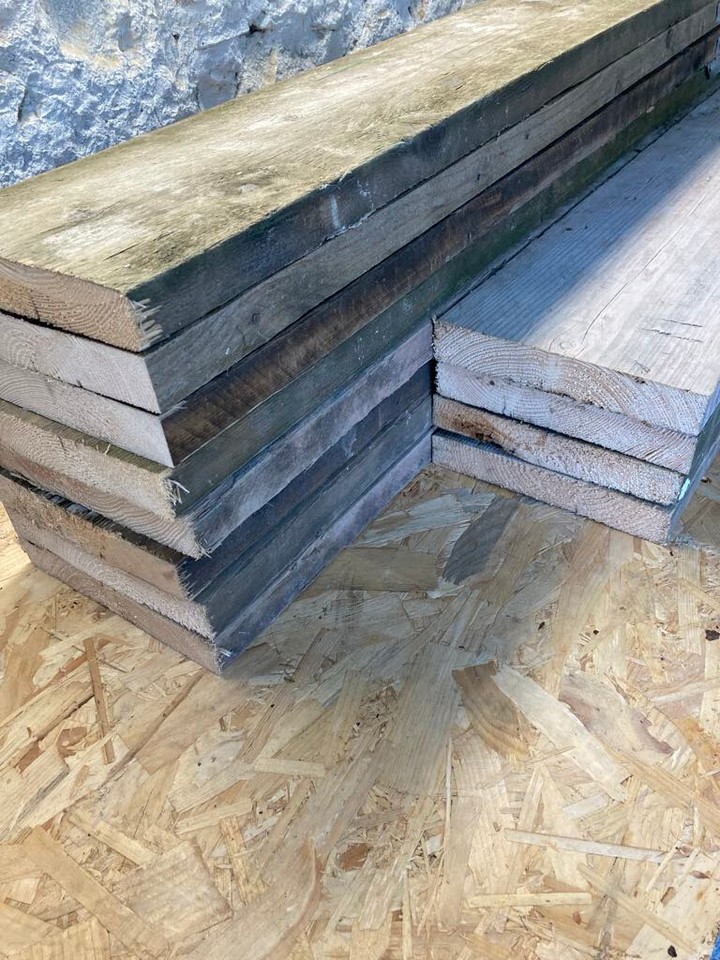 Reclaimed Scaffolding Boards Recycled Used Scaffold Boards 2Ft, 3Ft ...