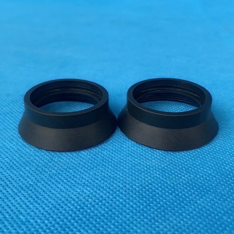 2PCS Binocular Microscope Eyepiece Cup Rubber Eye Lens Guard Shield for ...