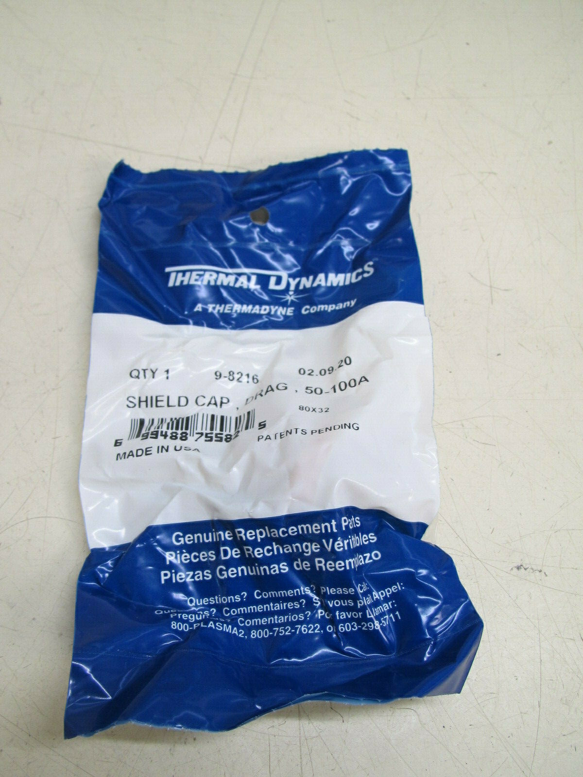 Thermal Dynamics 9-8216 Replacement Drag Shield Cup 50-100A for sale ...