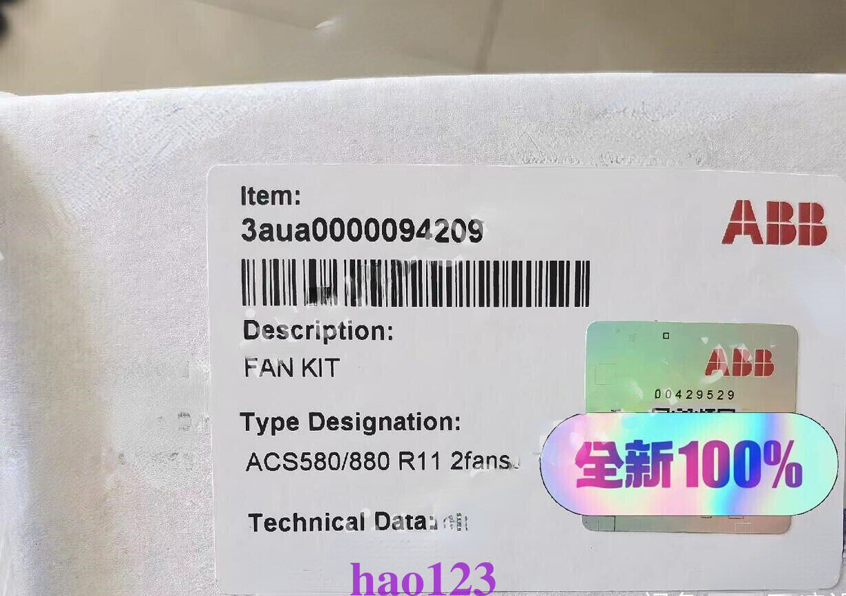 1PCS ABB 3AUA0000094209 ACS580/880 R11 2FANS D1751S48B9CP-54 Brand New ...
