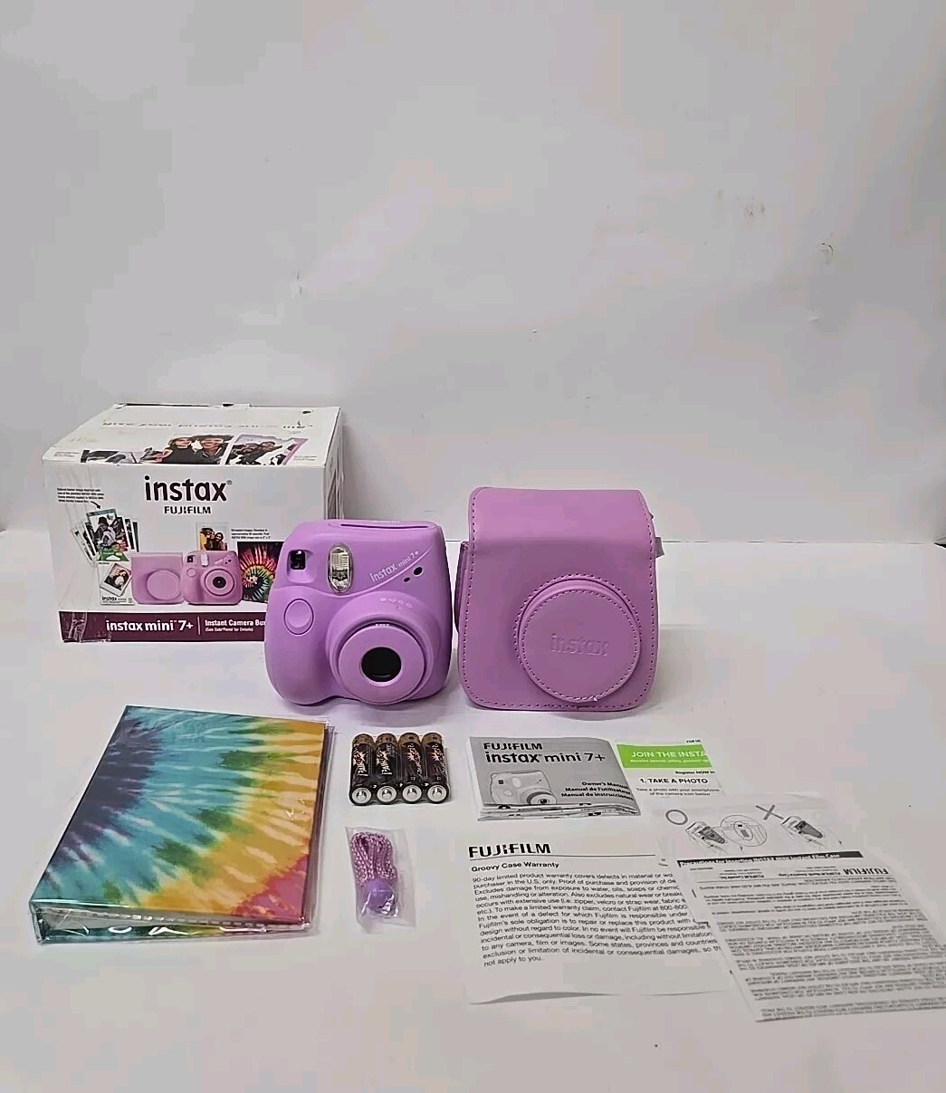 Fujifilm Instax mini 7+ Instant camera bundle Pink - INSTAX Pack not ...