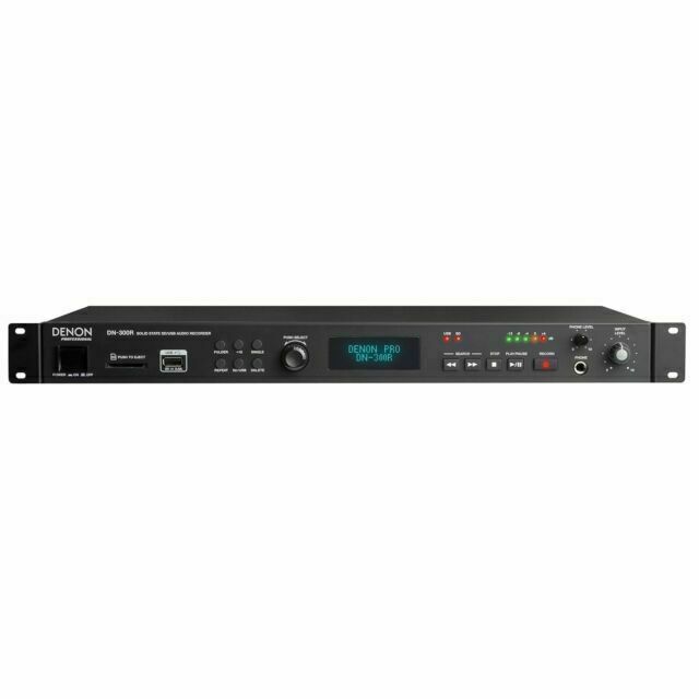 Denon DN-300R MKII Solid State SD/USB Audio Recorder for sale online | eBay
