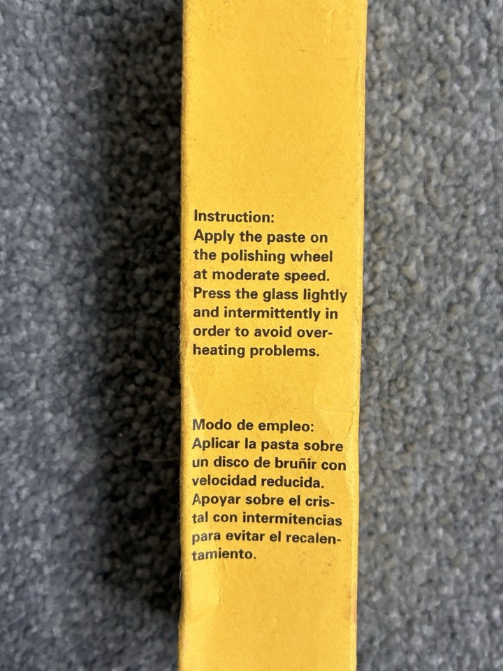 Bergeon 2838 Crystal Kleer Polish Compound Used | eBay