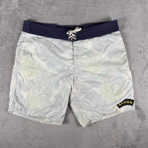 RARE Birdwell Beach Britches Hawaii Aloha Floral Men 38 Swim Trunk ...
