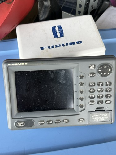 Furuno GP-1650DF GPS Chartplotter Sounder Fishfinder Display Works | eBay