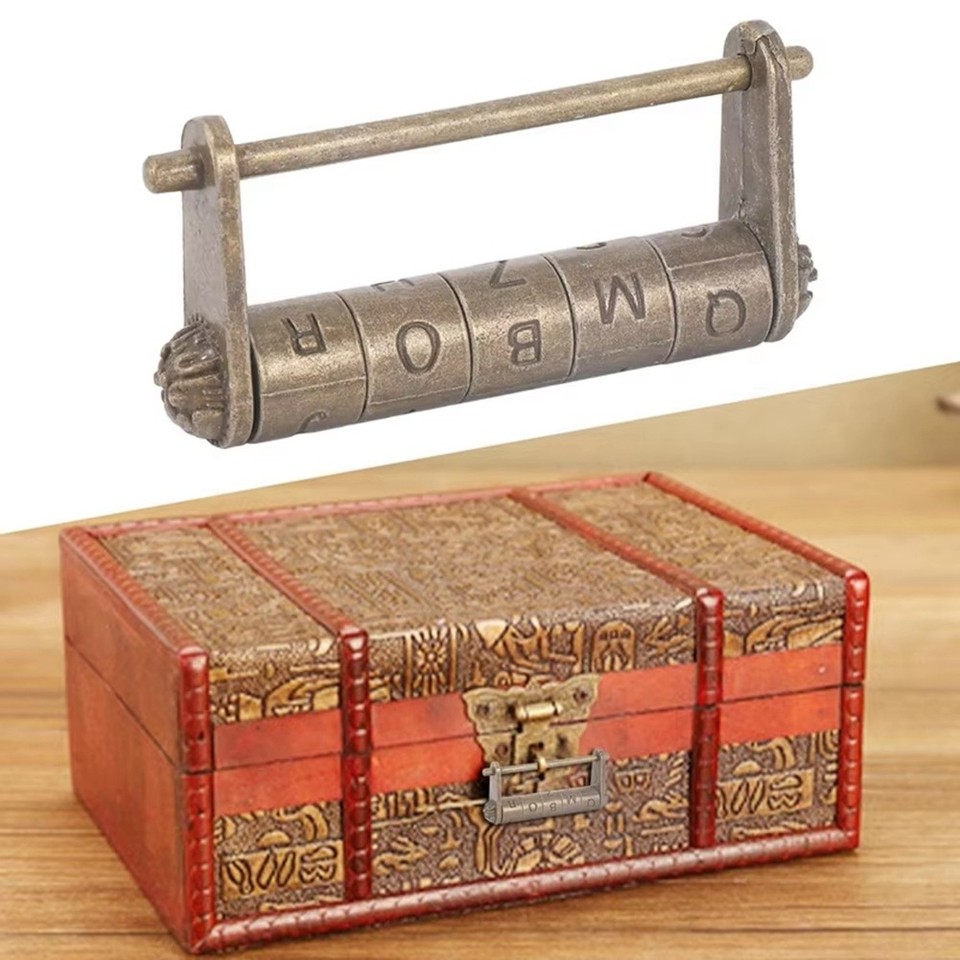 Antique Chinese Lock Combination Lock Decorative Lock Lock Lock ...
