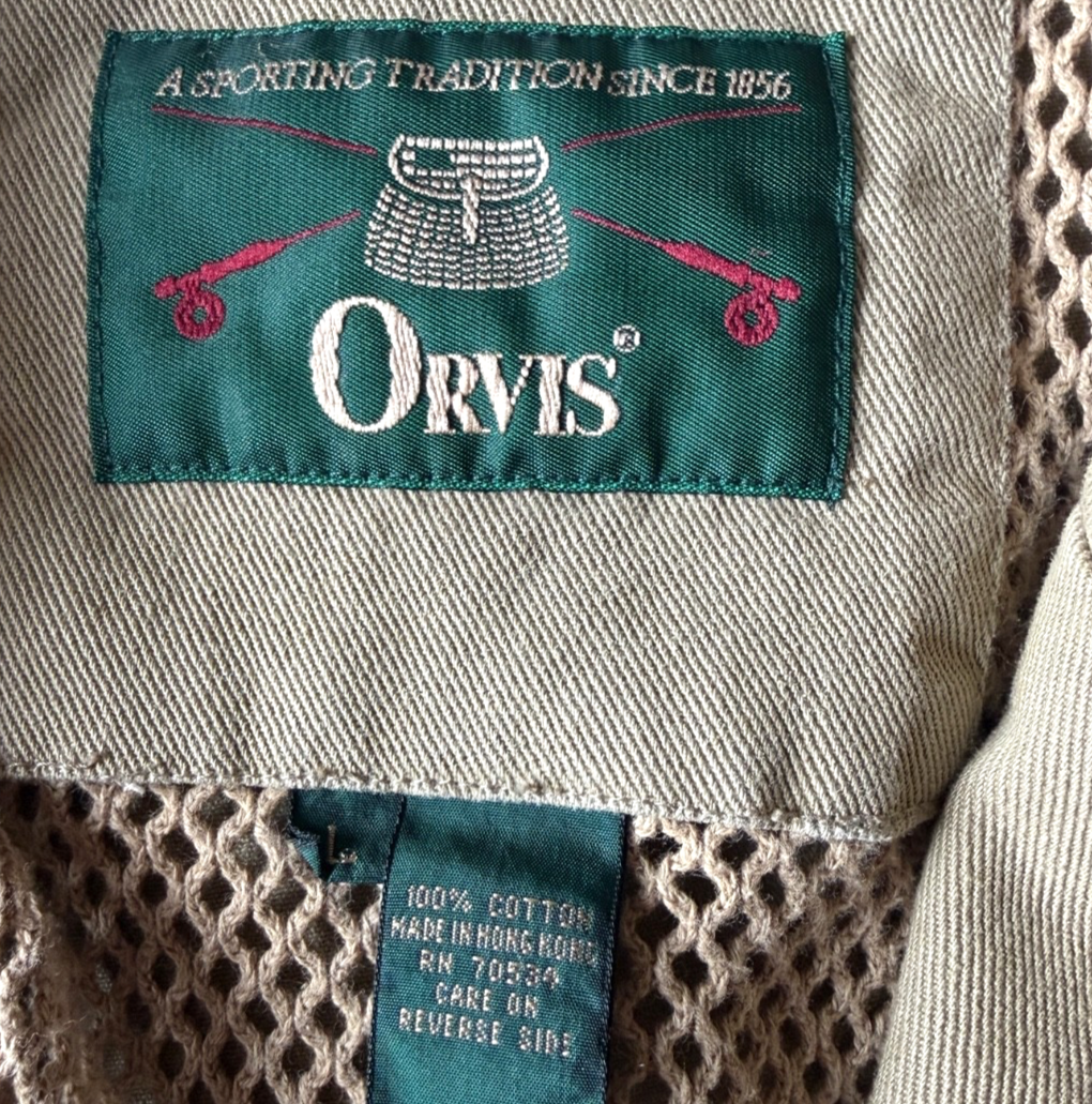 Orvis Zambezi Twill Safari Jacket, Mens L Large. Hunting Travel Blazer ...