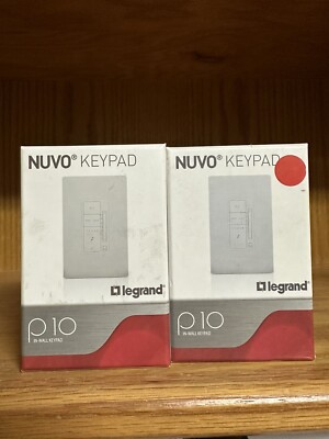 Nuvo NV-P10-LA P10 P-10 PoE In Wall Light Almond Keypad | eBay