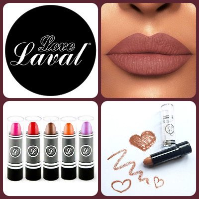 Laval Cosmetics Moisturising Colour Lipstick Assorted Shades Choose ...