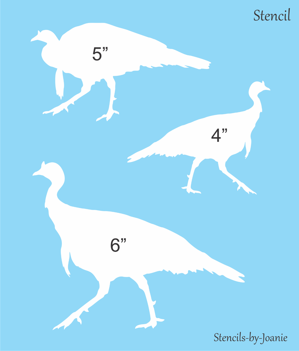 Turkey Stencil