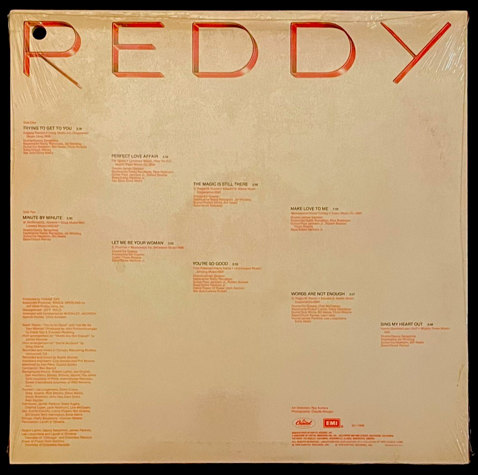 HELEN REDDY Reddy LP 1979 1st Press SO-11949 - NM-MT & Sealed | eBay