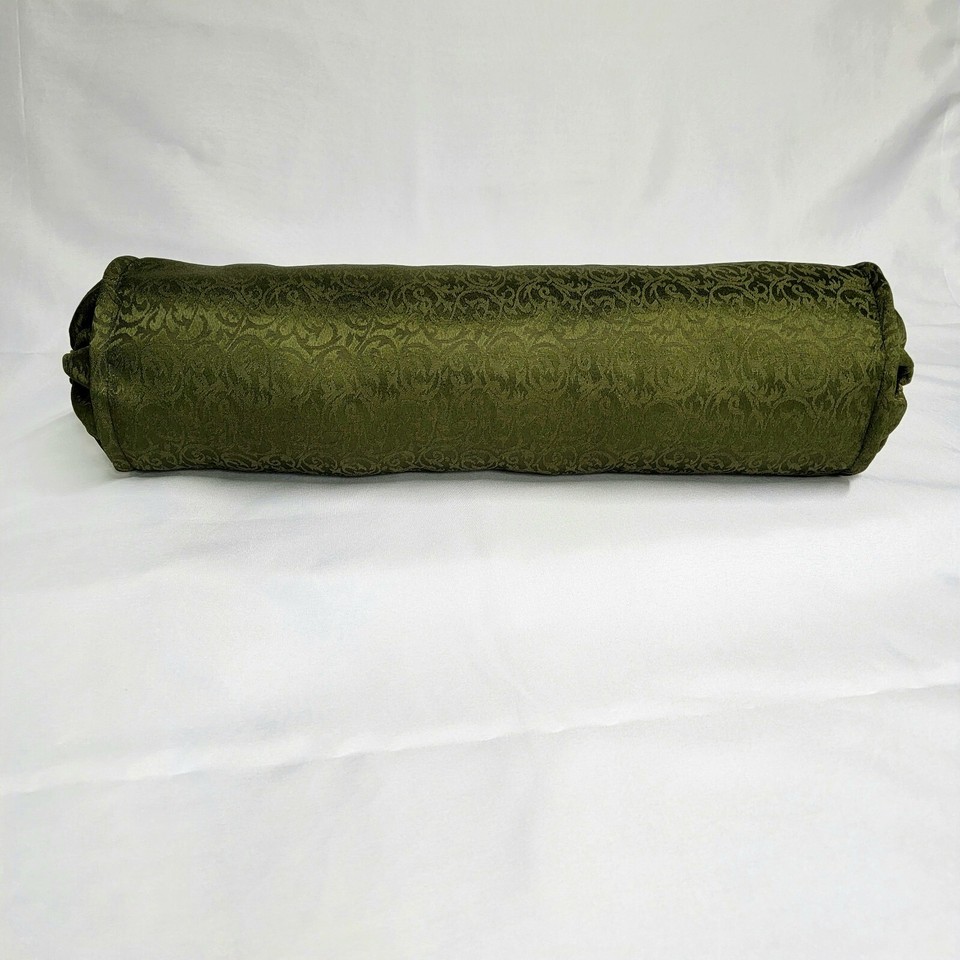 Decorative Tube Pillow, Moss 18" Long X 6" wide include filling. | eBay