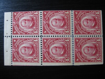 PHILIPPINES US POSSESSIONS Sc. #262b scarce mint stamp booklet pane ...