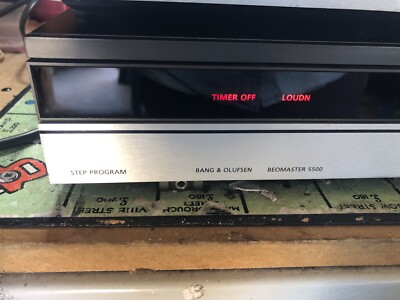 bang olufsen Beomaster 5500 Amplifier FM Tuner Working-needs Remote ...