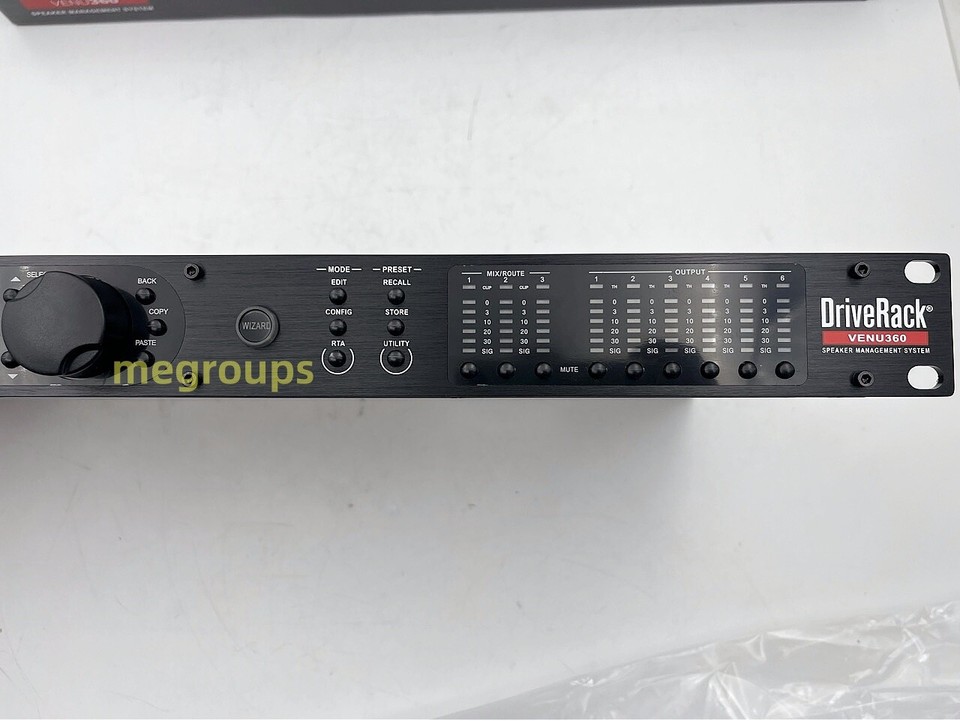 VENU360 DBX DriveRack Venue 360 3x6 Loudspeaker Management System ...