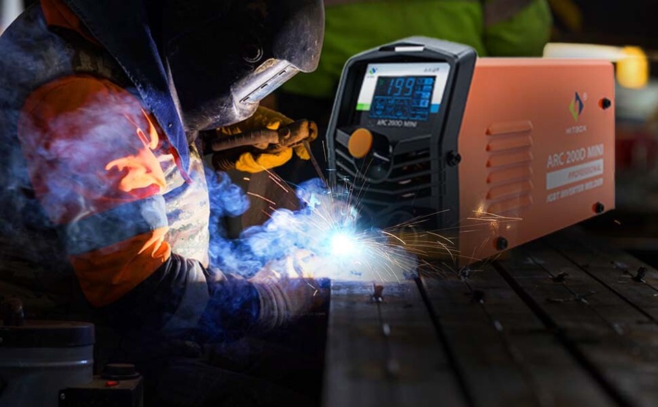 HITBOX ARC TIG Welder ARC200D Electric IGBT Welding Machine 110/220V ...