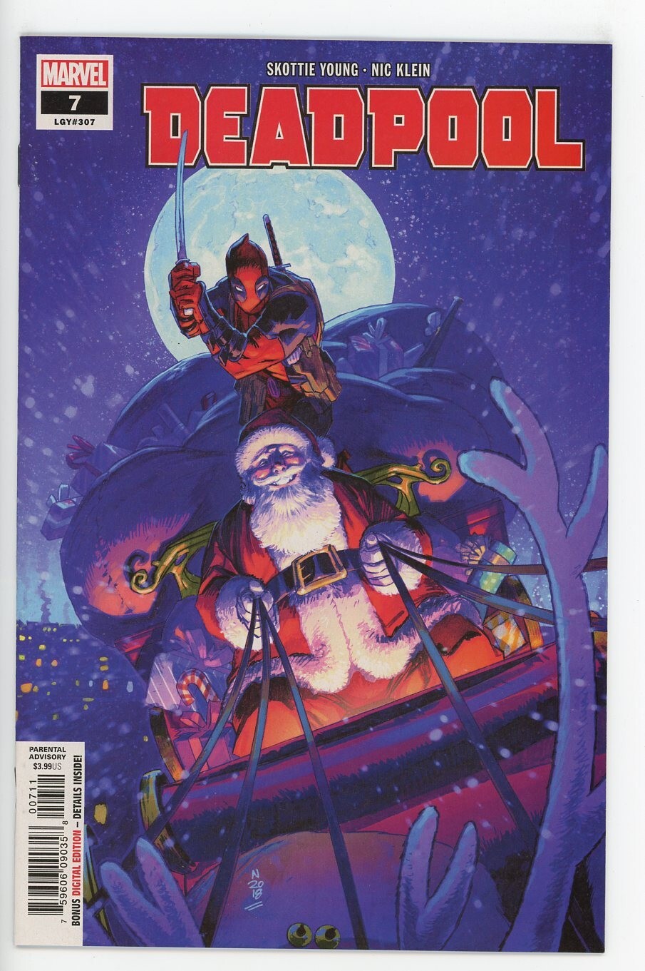 DEADPOOL #7 NEAR MINT 2019 NIC KLEIN COVER MARVEL COMICS b-166 | eBay