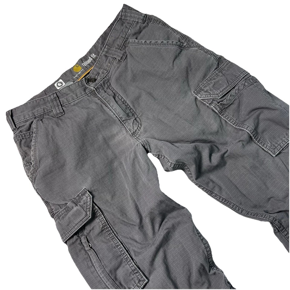 Carhartt Relaxed Fit Utility Cargo Pants In Gray Men’s Size 32x30 | eBay