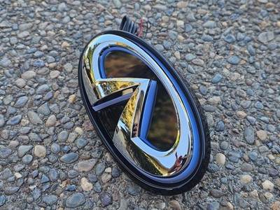 FOR 2014-2017 INFINITI Q50 COLOR CHANGING RGB LED GRILL EMBLEM Chrome ...