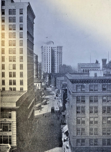 1907 Vintage Magazine Illustration Peachtree Street Atlanta Georgia | eBay