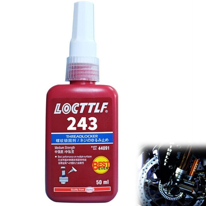 Loctite 222-277 Thread Lock 50ml Blue Bolt Stud Fast Fix Screw Glue Nut ...