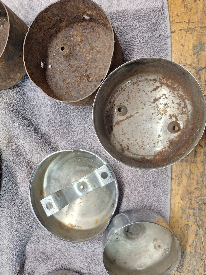 Lot Of 14 Vintage Harley-Davidson Motorcycle Generator End Cap Covers ...