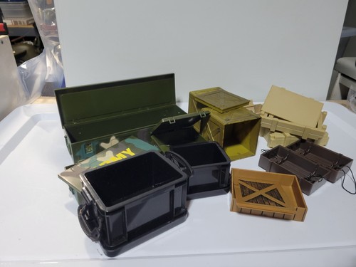 1:6 12" GI Joe storage crate lot | eBay