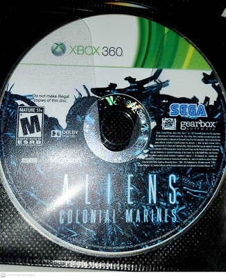 Aliens: Colonial Marines (Microsoft Xbox 360, 2013) Disc Only | eBay