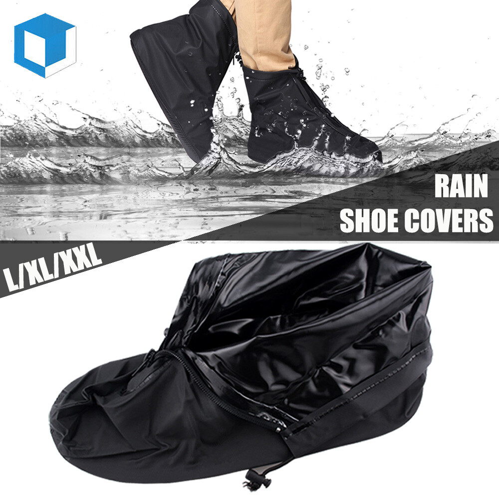 Anti-slip Reusable Rain Shoe Covers Waterproof Overshoes Boots ...