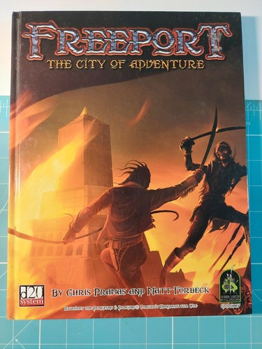 Freeport: The City of Adventure, d20 D&D, Green Ronin, VGC, map ...