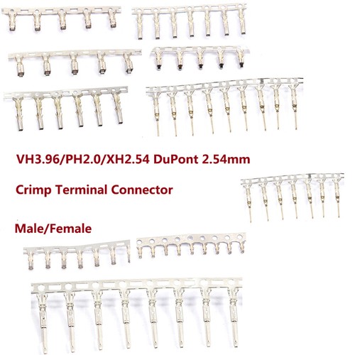 VH3.96/PH2.0/XH2.54 DuPont 2.54mm Crimp Terminal Connector Head Reed ...
