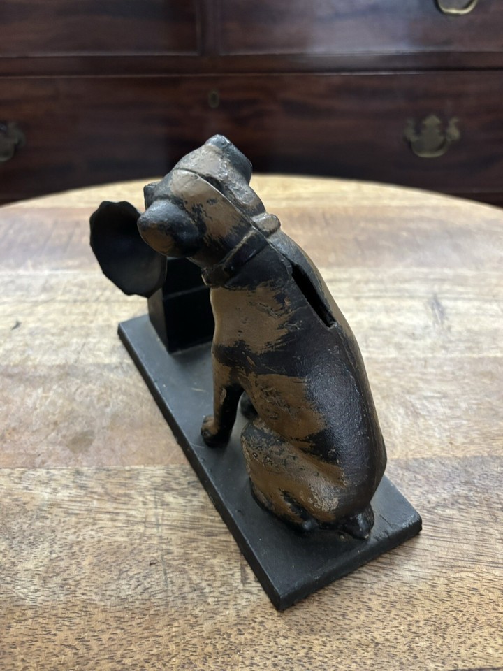 Vintage Nipper the RCA Victor/Victrola Dog and Phonograph Cast Iron 8 ...